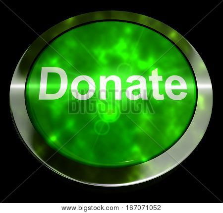 Donate Button Green Image & Photo (Free Trial) | Bigstock