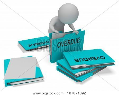 Overdue Folders Image & Photo (Free Trial) | Bigstock