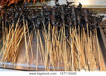 Grilled Scorpions On Image & Photo (Free Trial) | Bigstock