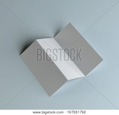 Blank Tri Fold Paper Image & Photo (Free Trial) | Bigstock