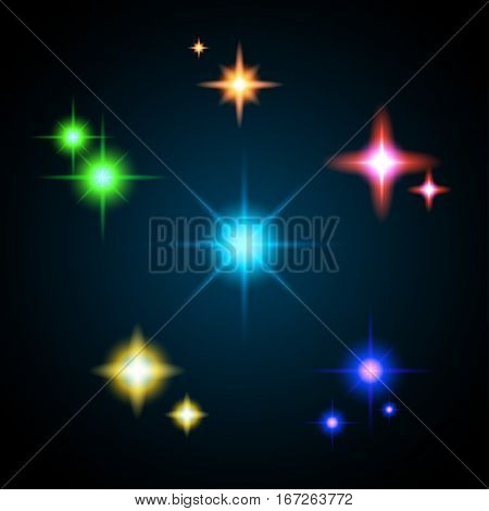 Realistic Light Glare Vector & Photo (Free Trial) | Bigstock