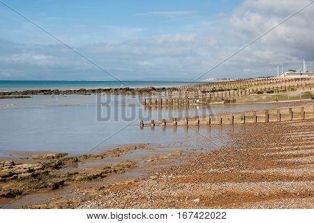 Hastings Sea Front Low Image & Photo (Free Trial) | Bigstock