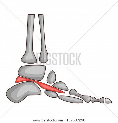Foot Pain Icon. Vector & Photo (Free Trial) | Bigstock