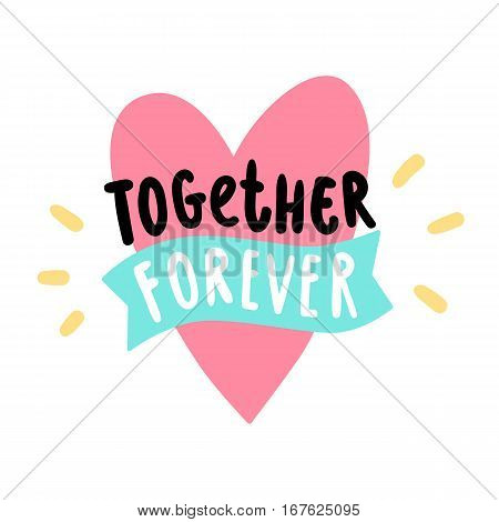 Together Forever. Vector & Photo (Free Trial) | Bigstock