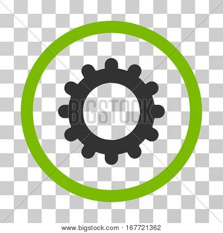 Gear Rounded Icon. Vector & Photo (Free Trial) | Bigstock