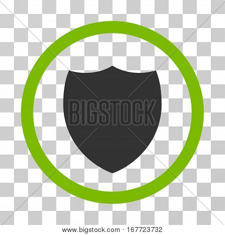 Shield Rounded Icon. Vector & Photo (Free Trial) | Bigstock