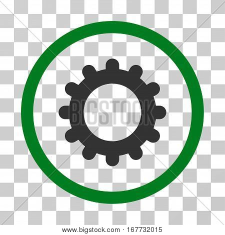 Gear Rounded Icon. Vector & Photo (Free Trial) | Bigstock