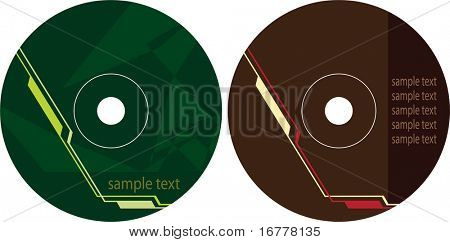 CD - DVD Label Design Vector & Photo (Free Trial) | Bigstock