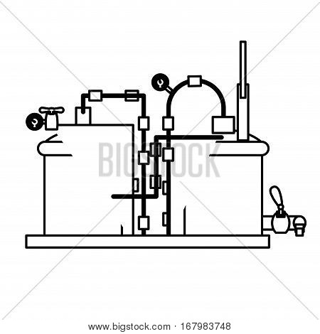 Contour Beer Tanks Vector & Photo (Free Trial) | Bigstock