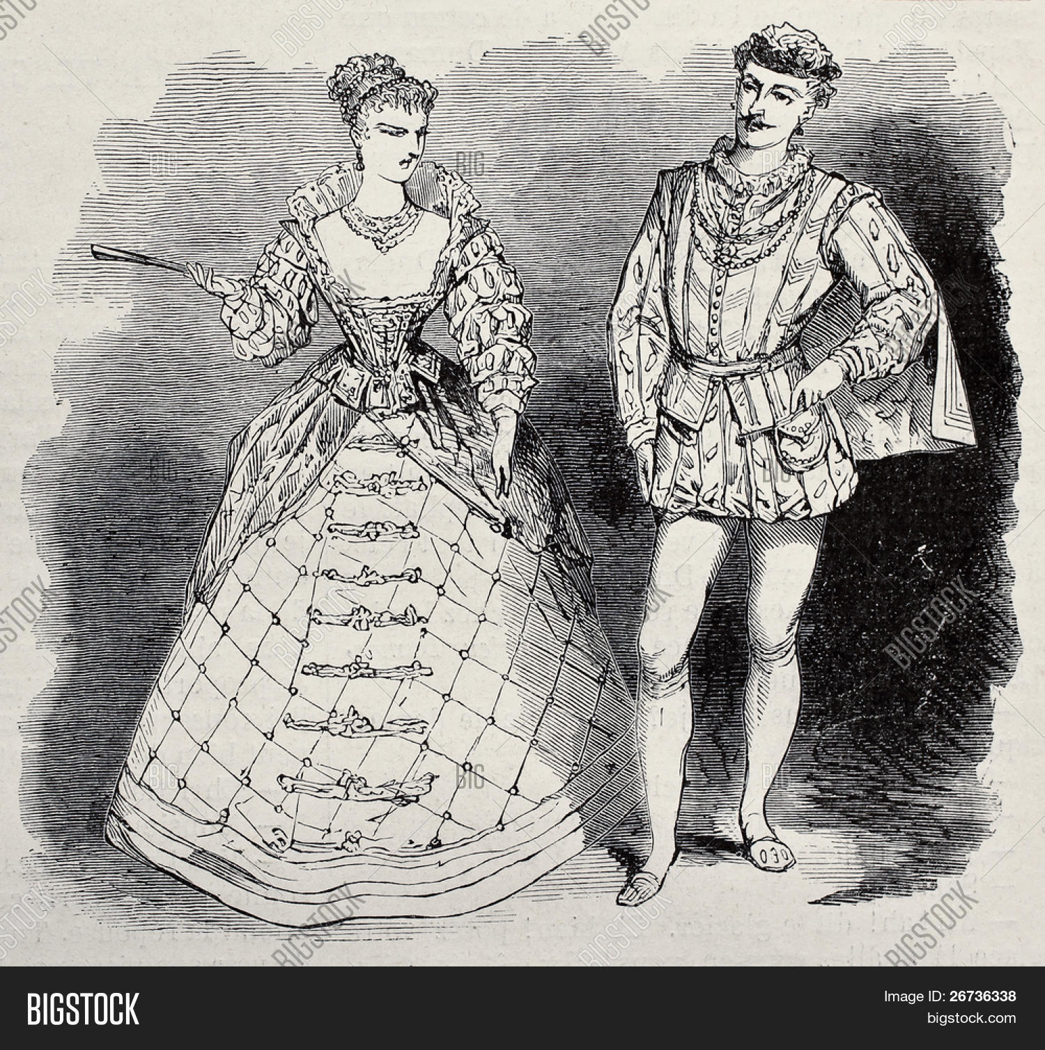 Old Illustration 17th Image & Photo (Free Trial) | Bigstock