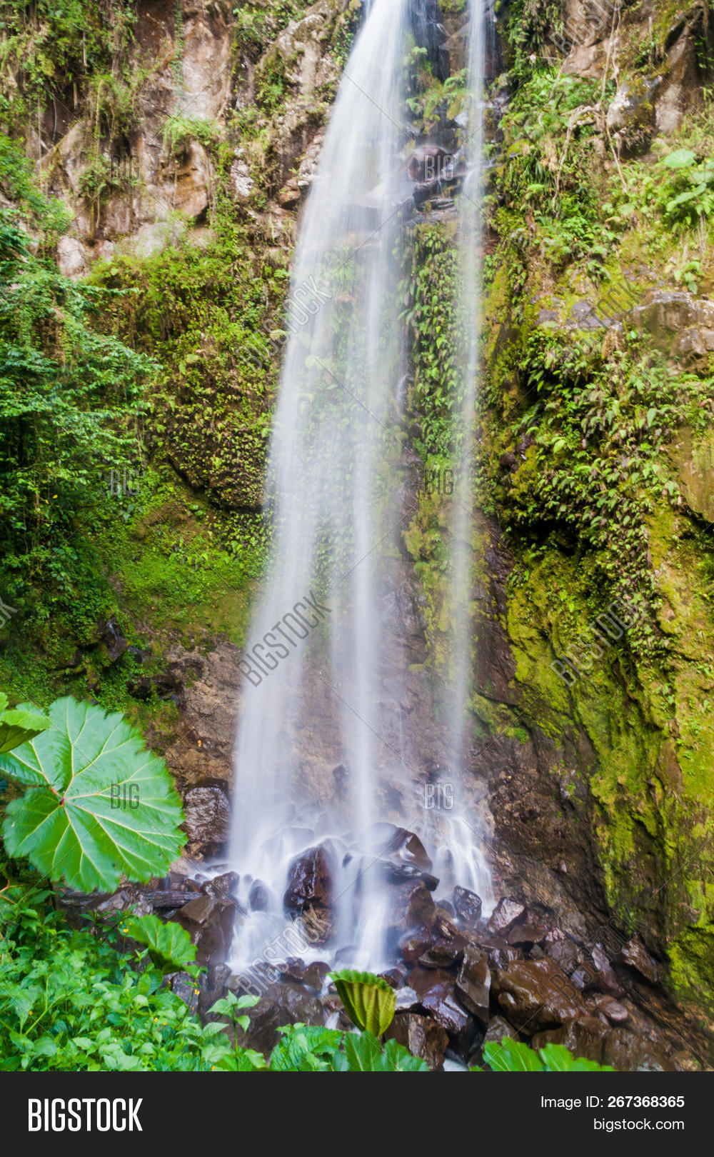 One Waterfalls Cloud Image & Photo (Free Trial) | Bigstock