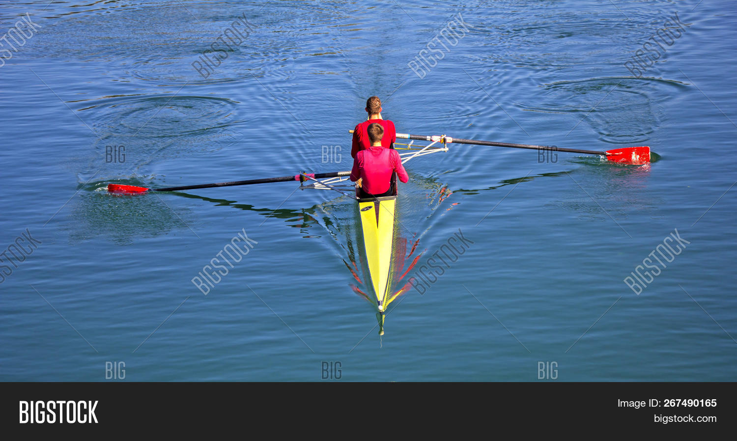 Two Scull Rowing Image & Photo (Free Trial) | Bigstock