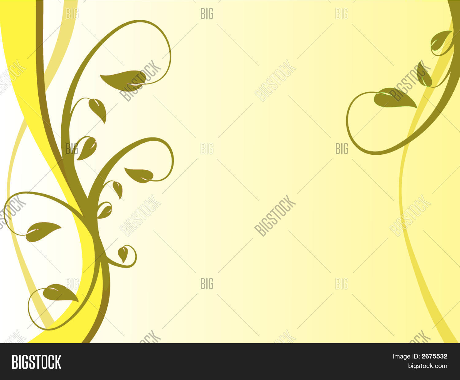 Yellow Floral Vector & Photo (Free Trial) | Bigstock