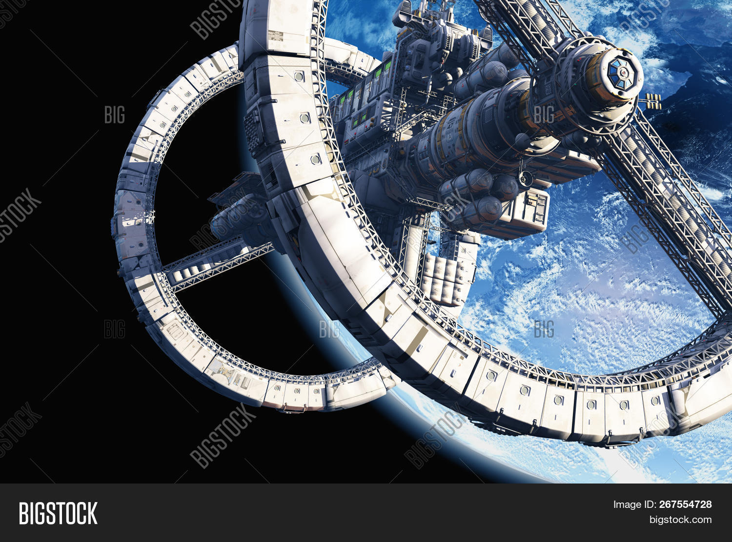 Space Station Outer Image & Photo (Free Trial) | Bigstock