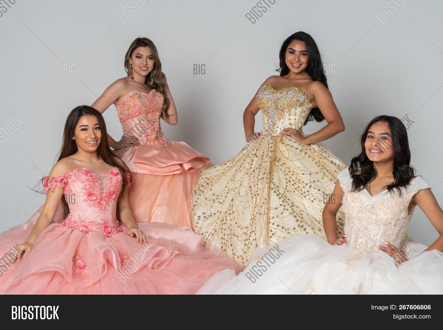 Four Teenage Girls Image & Photo (Free Trial) | Bigstock