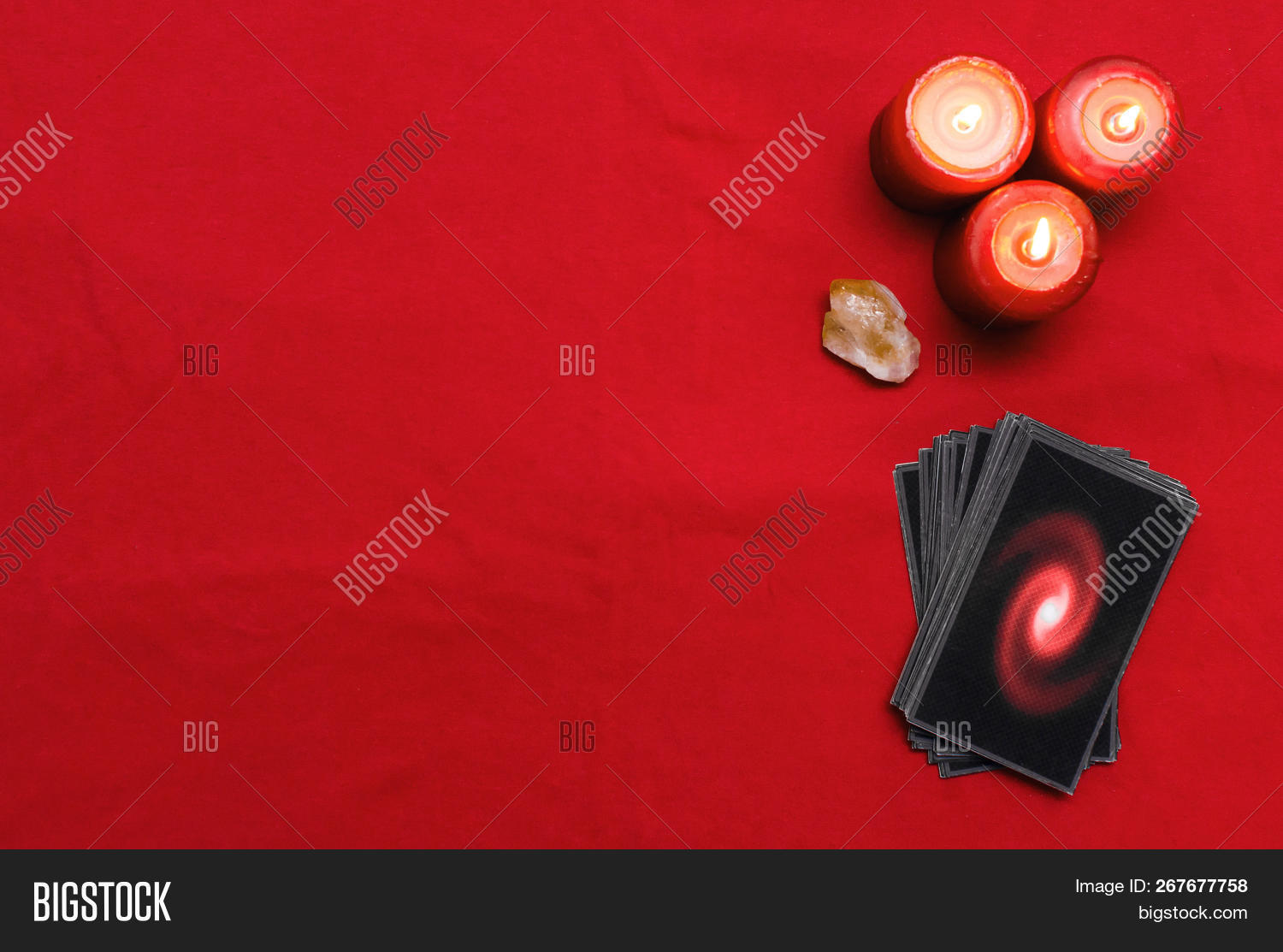 Tarot Cards On Red Image & Photo (Free Trial) | Bigstock