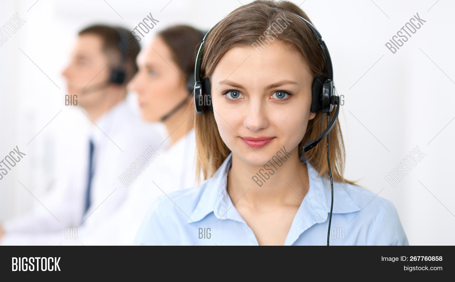 Call Center Operators Image & Photo (Free Trial) | Bigstock
