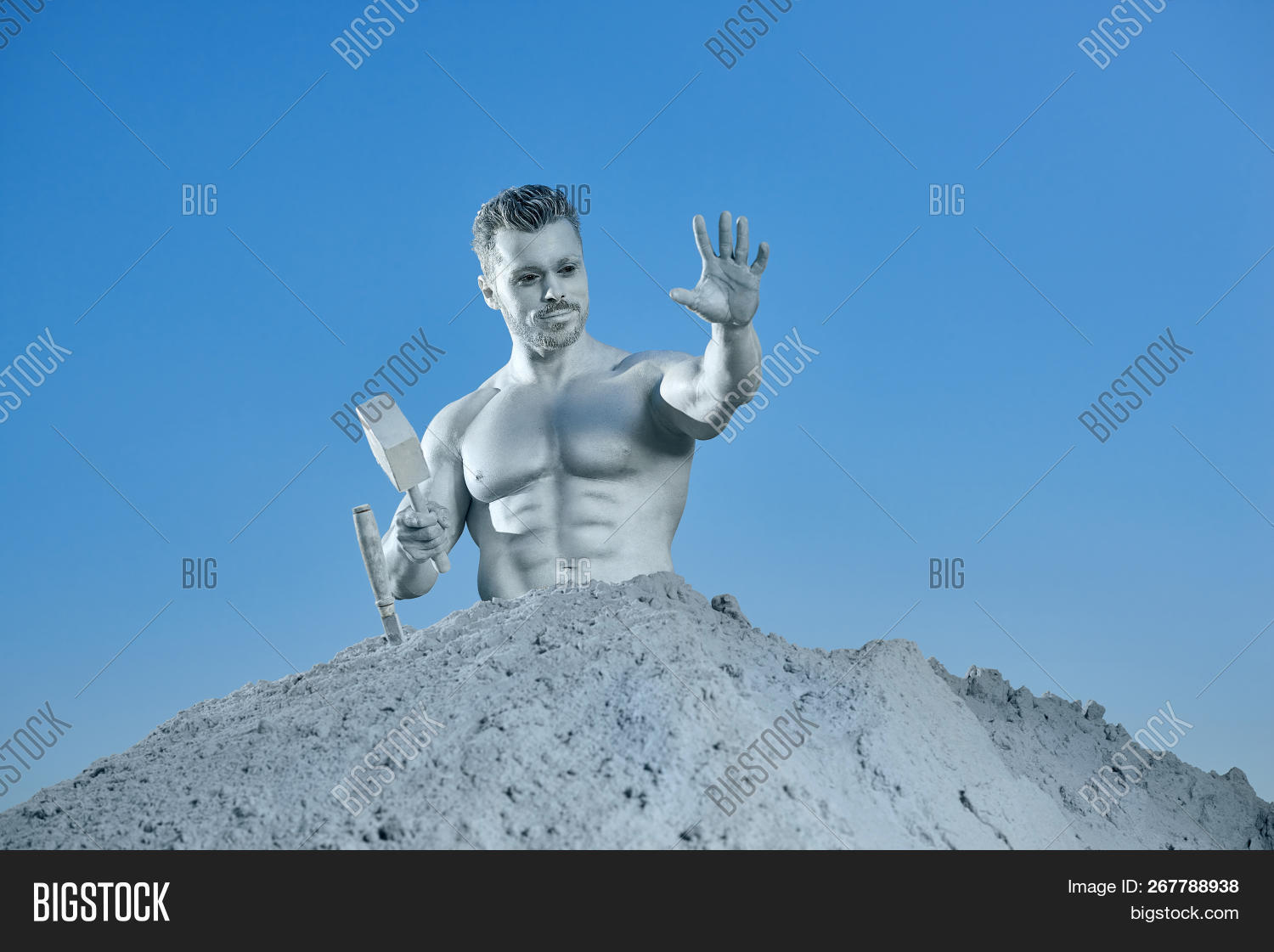 Serious Silver Man Image & Photo (Free Trial) | Bigstock