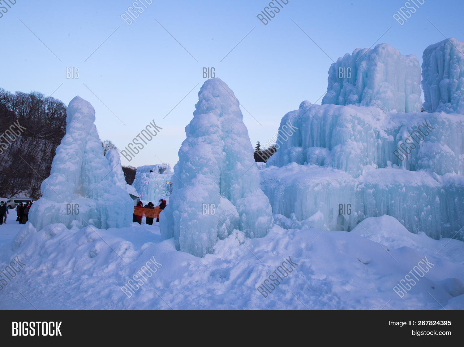 Lake Shikotsu Ice Image & Photo (Free Trial) | Bigstock