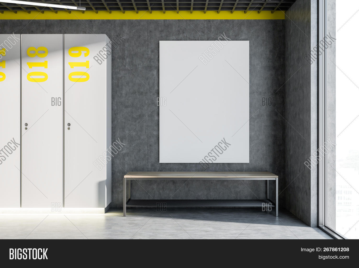 Locker Room Interior Image & Photo (Free Trial) | Bigstock