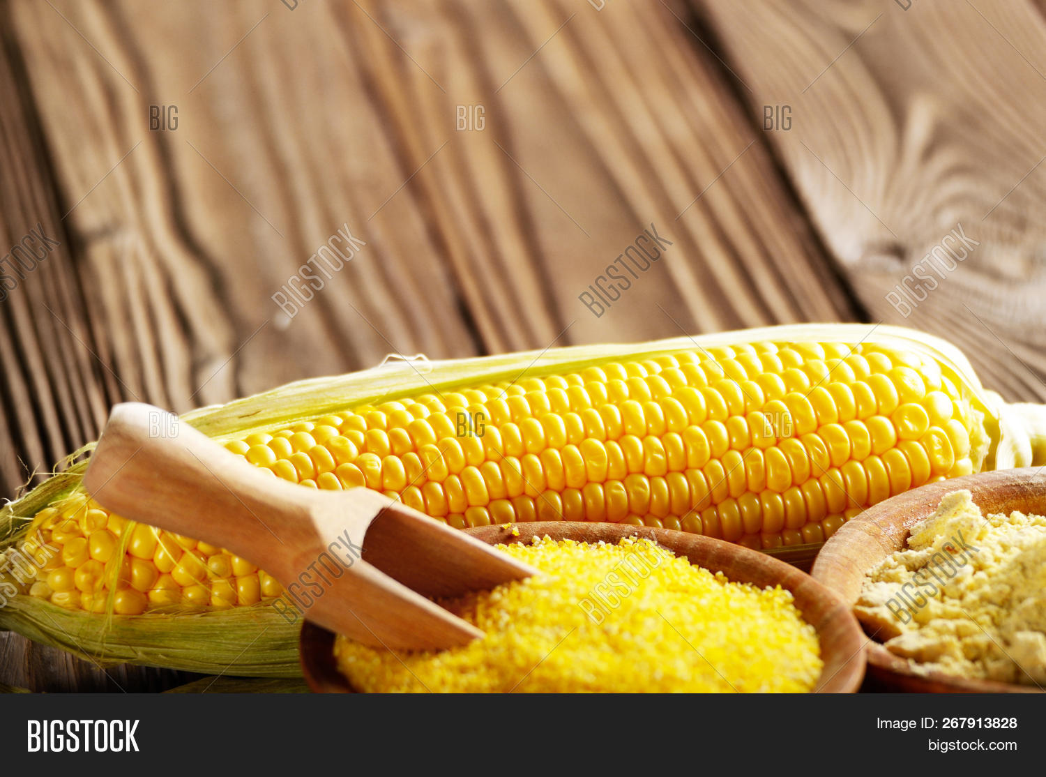 Bowl Corn Grits Image & Photo (Free Trial) | Bigstock