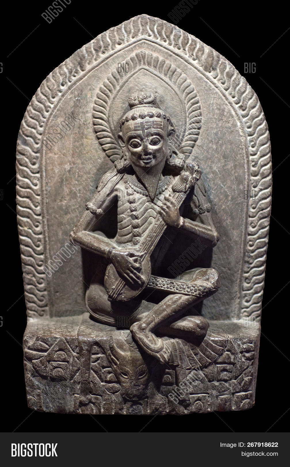 Ancient Statue Narada Image & Photo (Free Trial) | Bigstock
