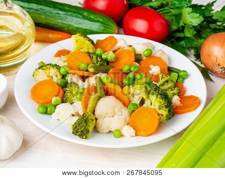 Mix Boiled Vegetables Image & Photo (Free Trial) | Bigstock