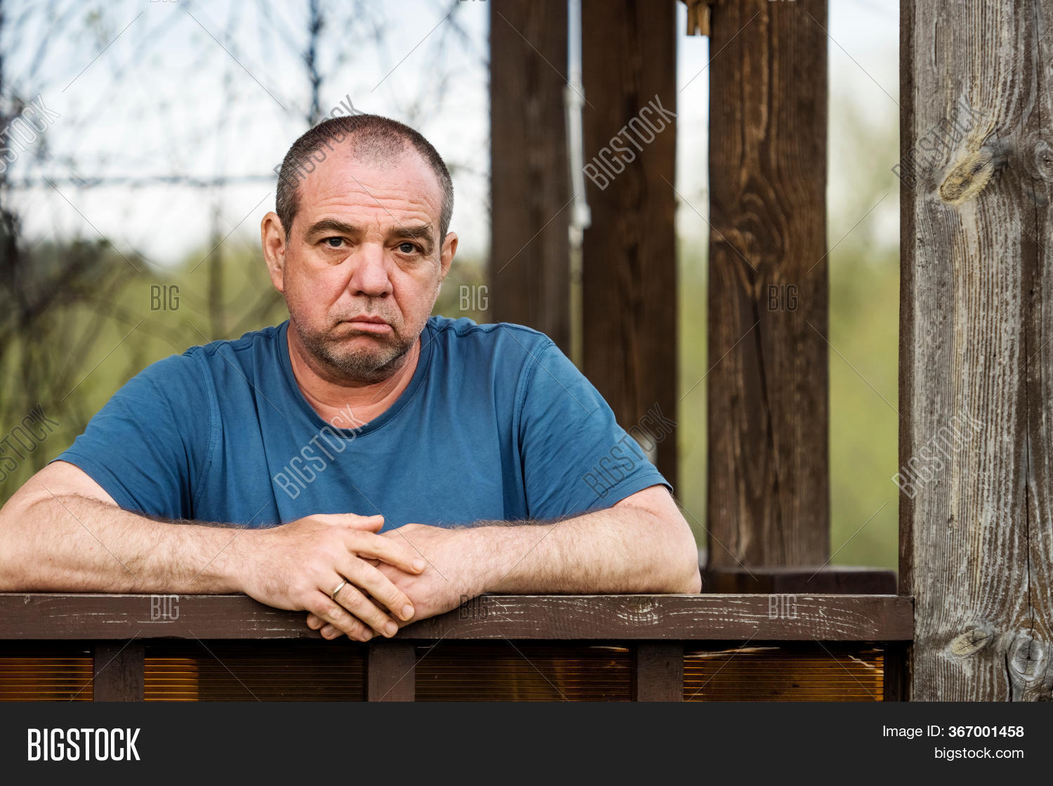Sad Pensive Wrinkled Image & Photo (Free Trial) | Bigstock
