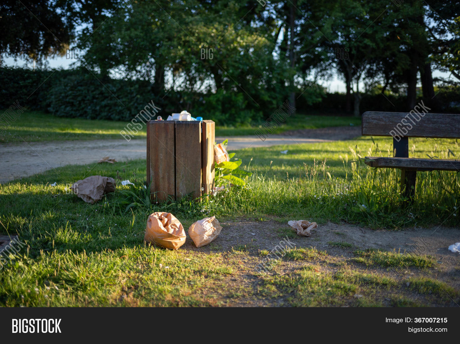 Overloaded Trash Image & Photo (Free Trial) | Bigstock