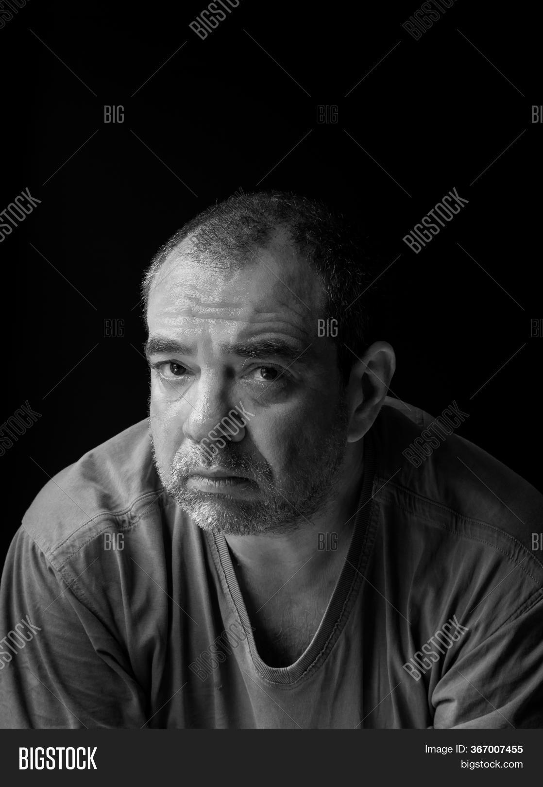 Sad Moody Adult Male Image & Photo (Free Trial) | Bigstock