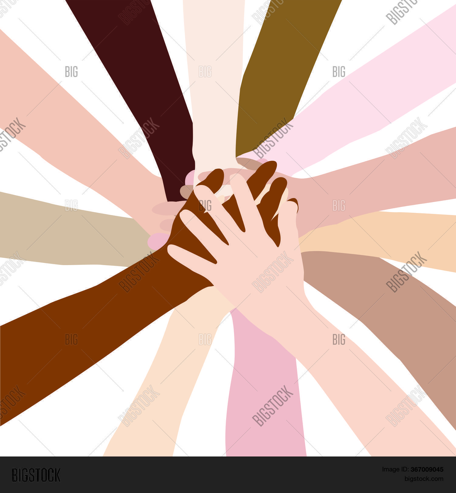 Teamwork Concept Vector & Photo (Free Trial) | Bigstock