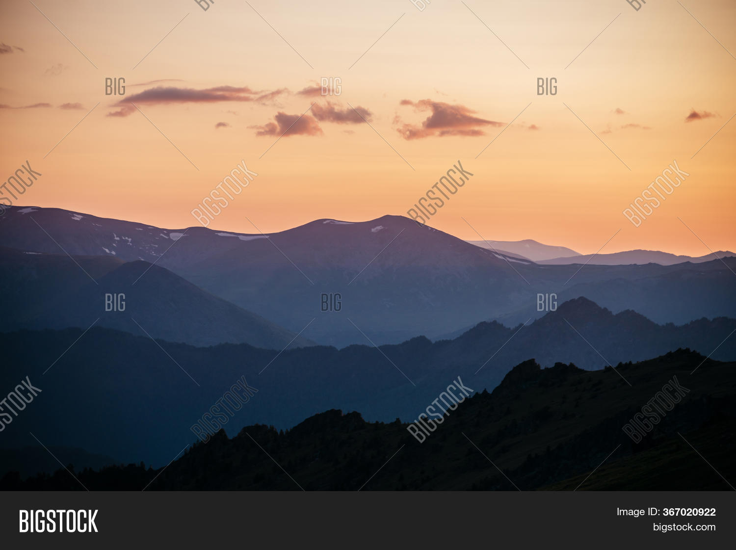 Warm Gradient Dawn Sky Image & Photo (Free Trial) | Bigstock