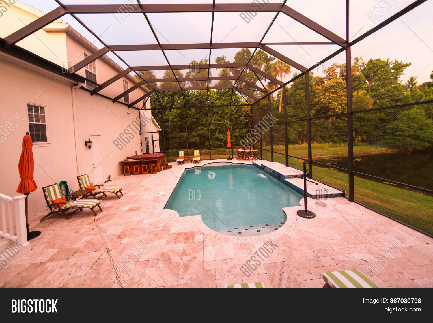 Swimming Pool Florida Image & Photo (Free Trial) | Bigstock