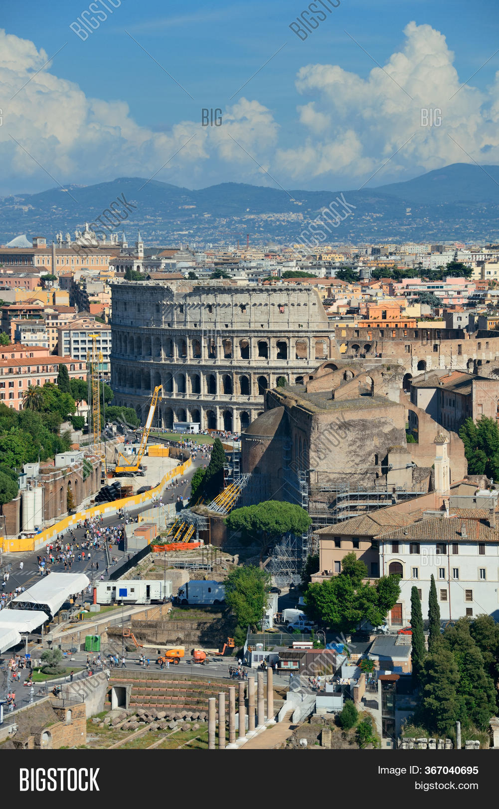Rome Rooftop View Image & Photo (Free Trial) | Bigstock