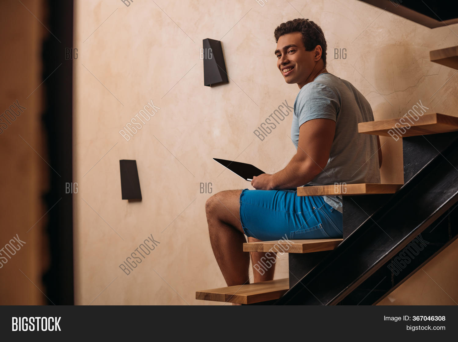 Happy Mixed Race Man Image & Photo (Free Trial) | Bigstock