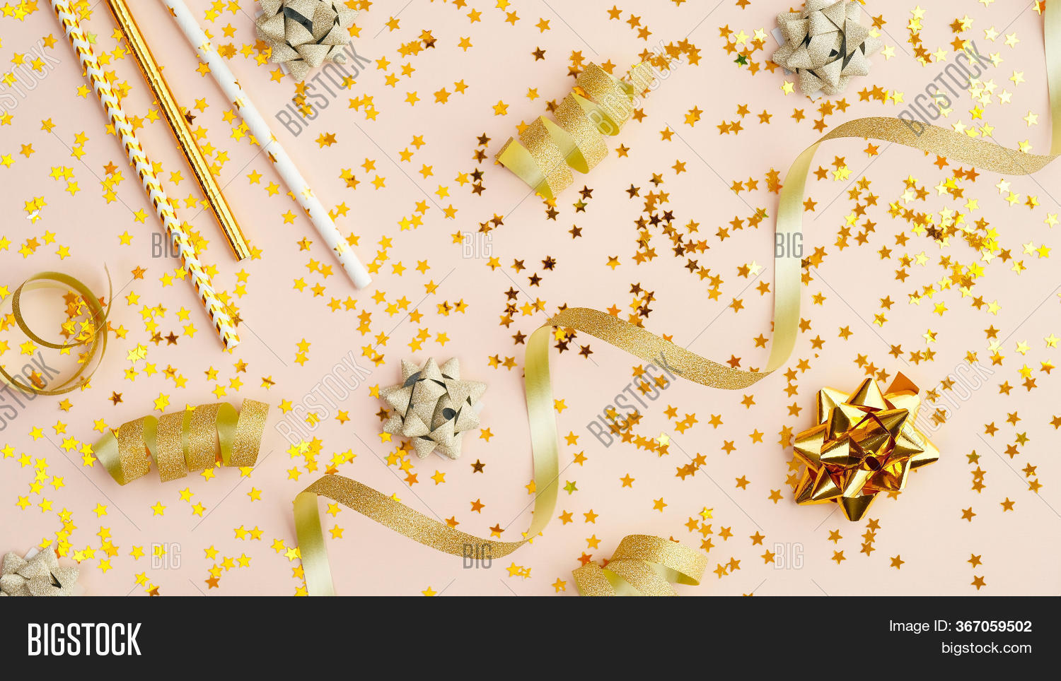 Golden Party Image & Photo (Free Trial) | Bigstock