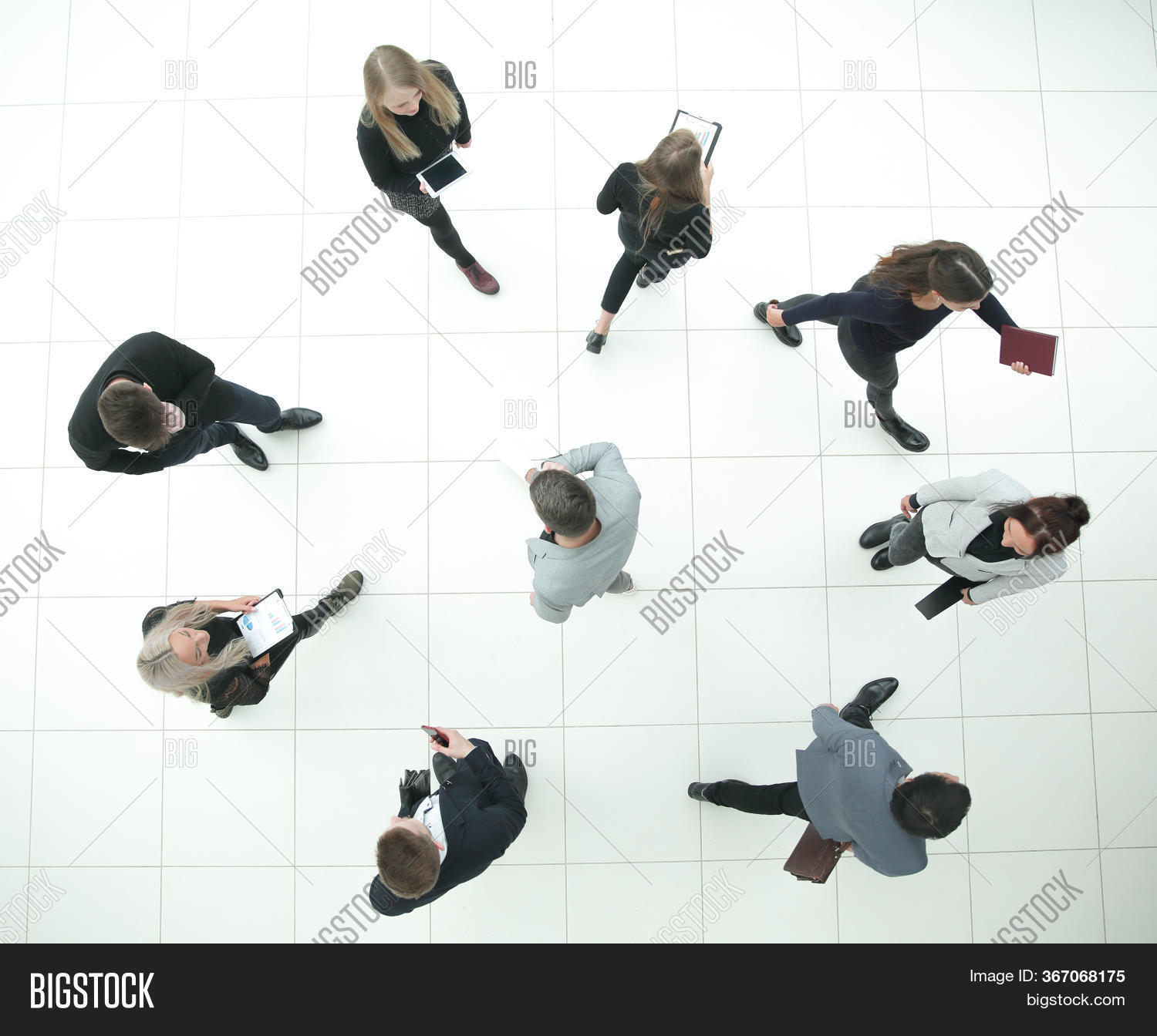 Top View. Group Image & Photo (Free Trial) | Bigstock