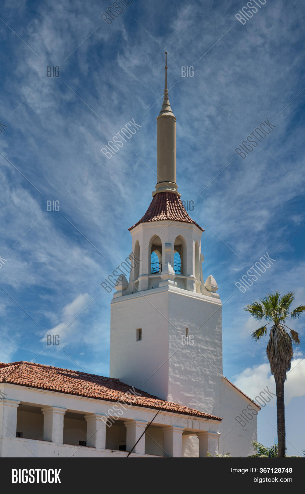 Church Steeple On Old Image & Photo (Free Trial) | Bigstock