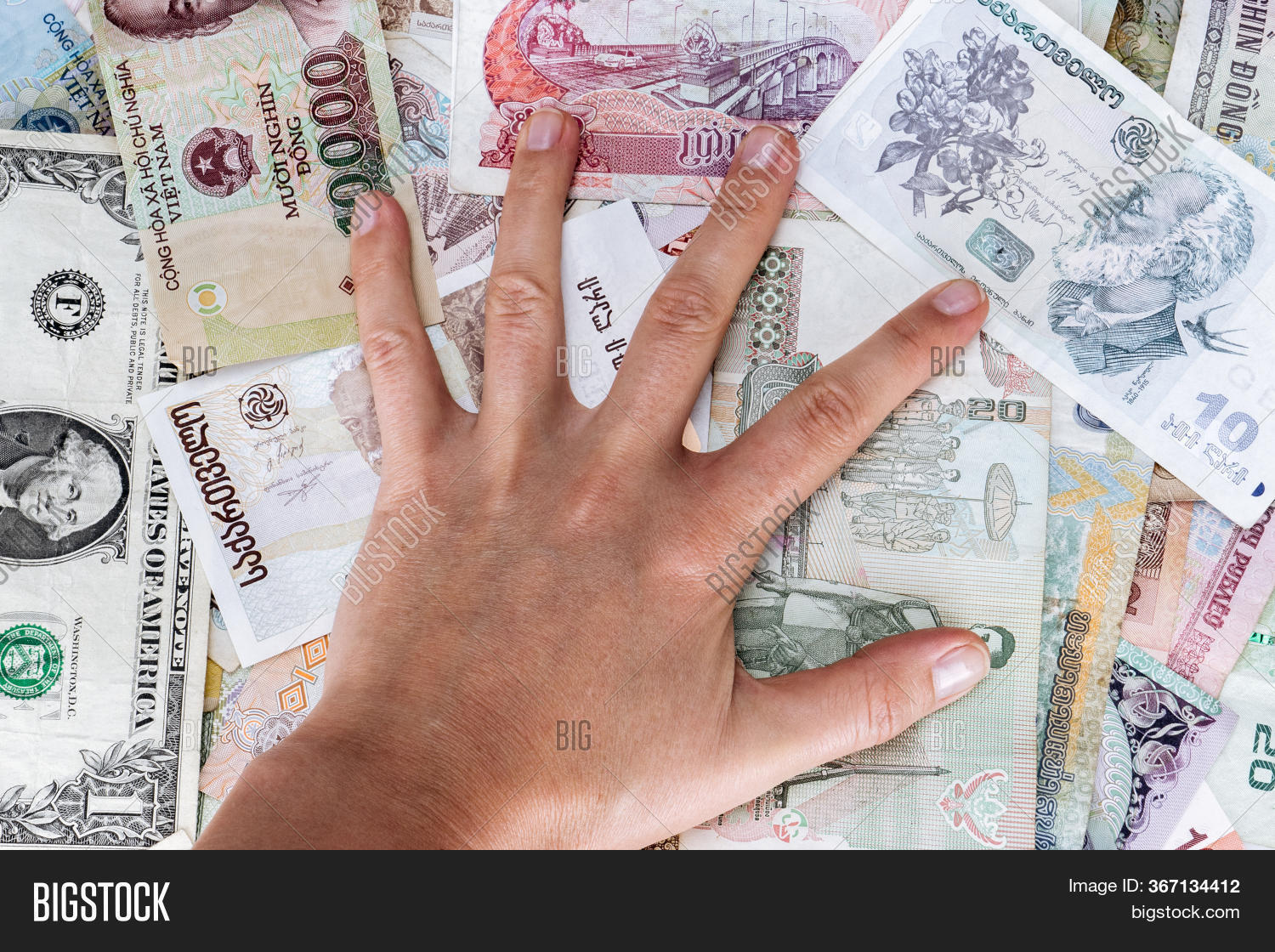 Greedy Hand Man Image & Photo (Free Trial) | Bigstock