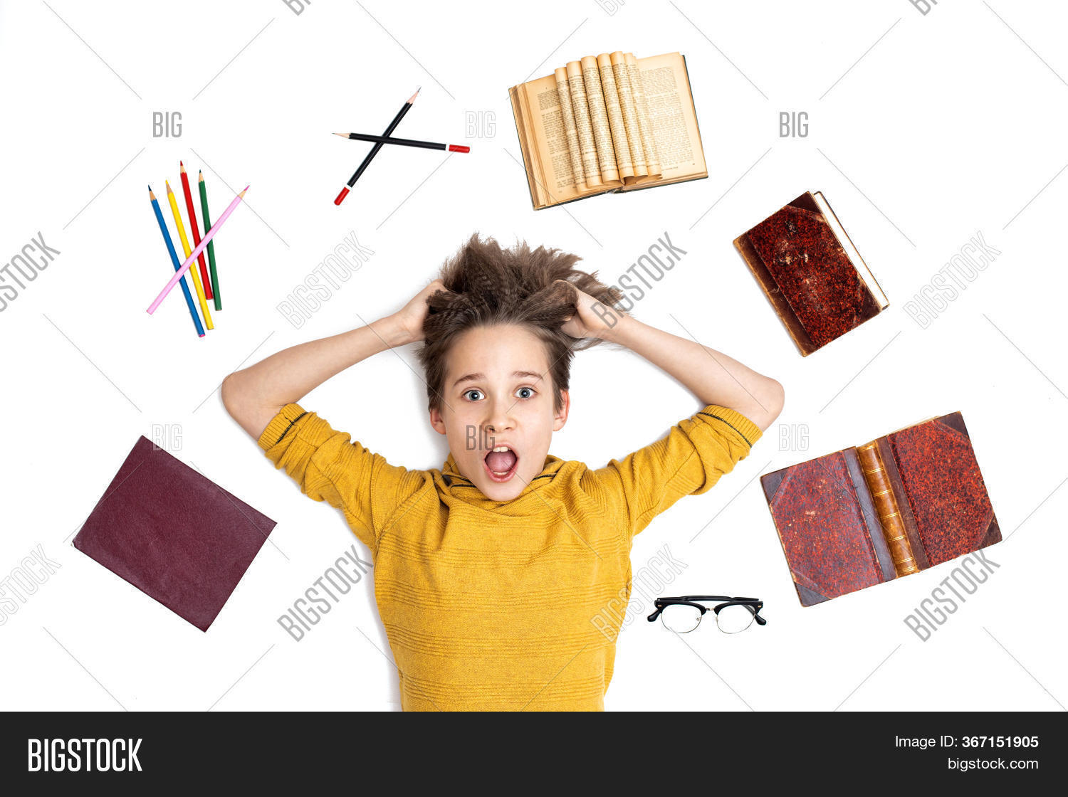 Boy Surrounded By Image & Photo (Free Trial) | Bigstock