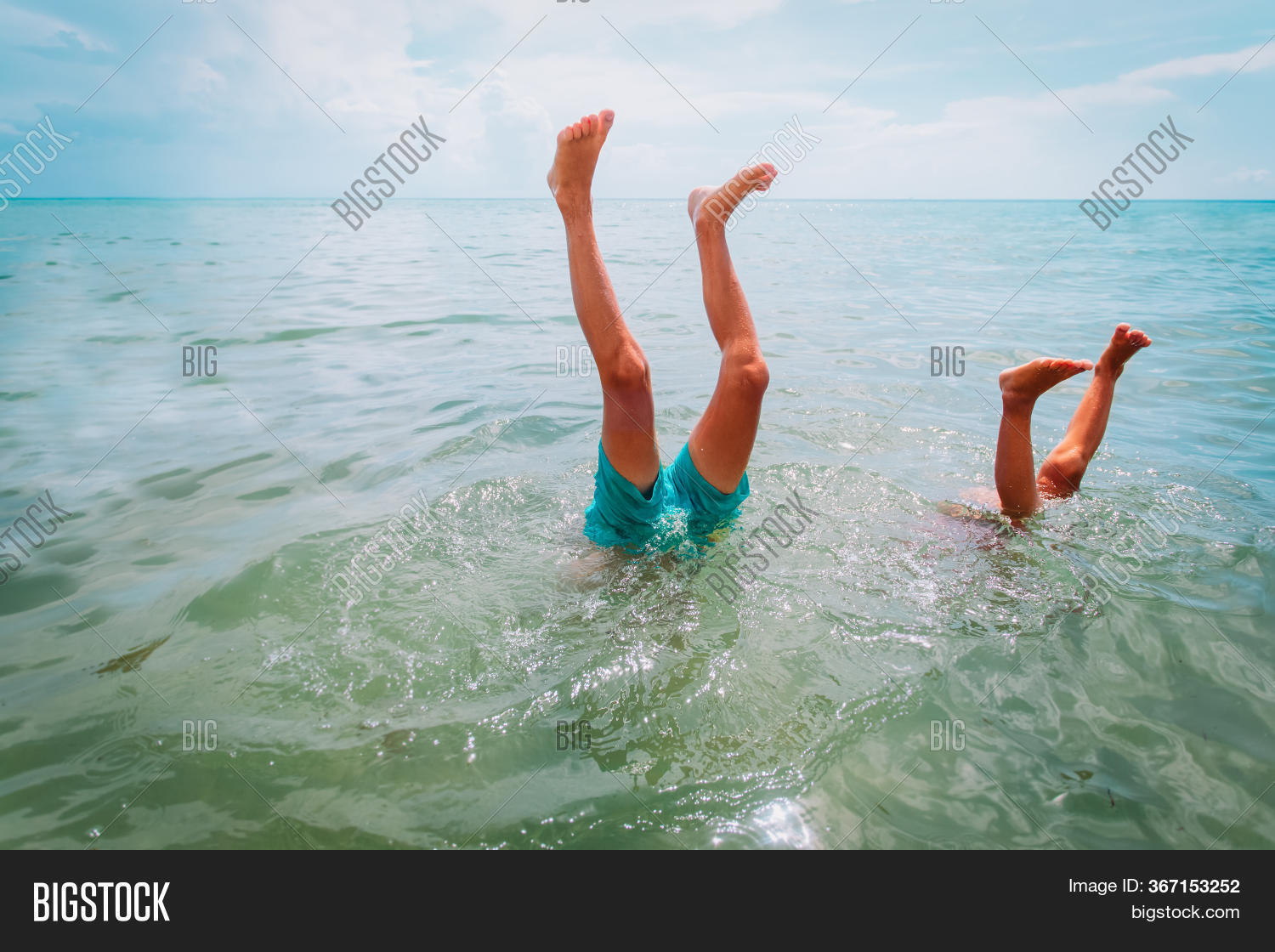 Kids Making Handstand Image & Photo (Free Trial) | Bigstock