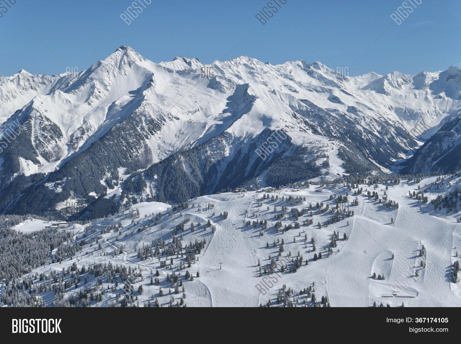 Panorama Winter Tyrol Image & Photo (Free Trial) | Bigstock