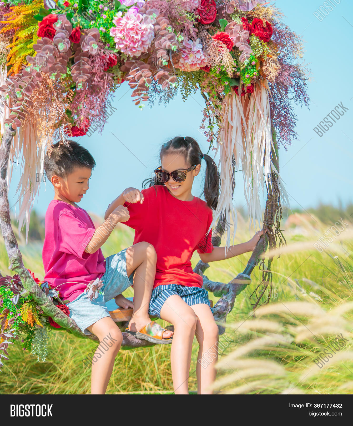 Asian Kids Having Image & Photo (Free Trial) | Bigstock