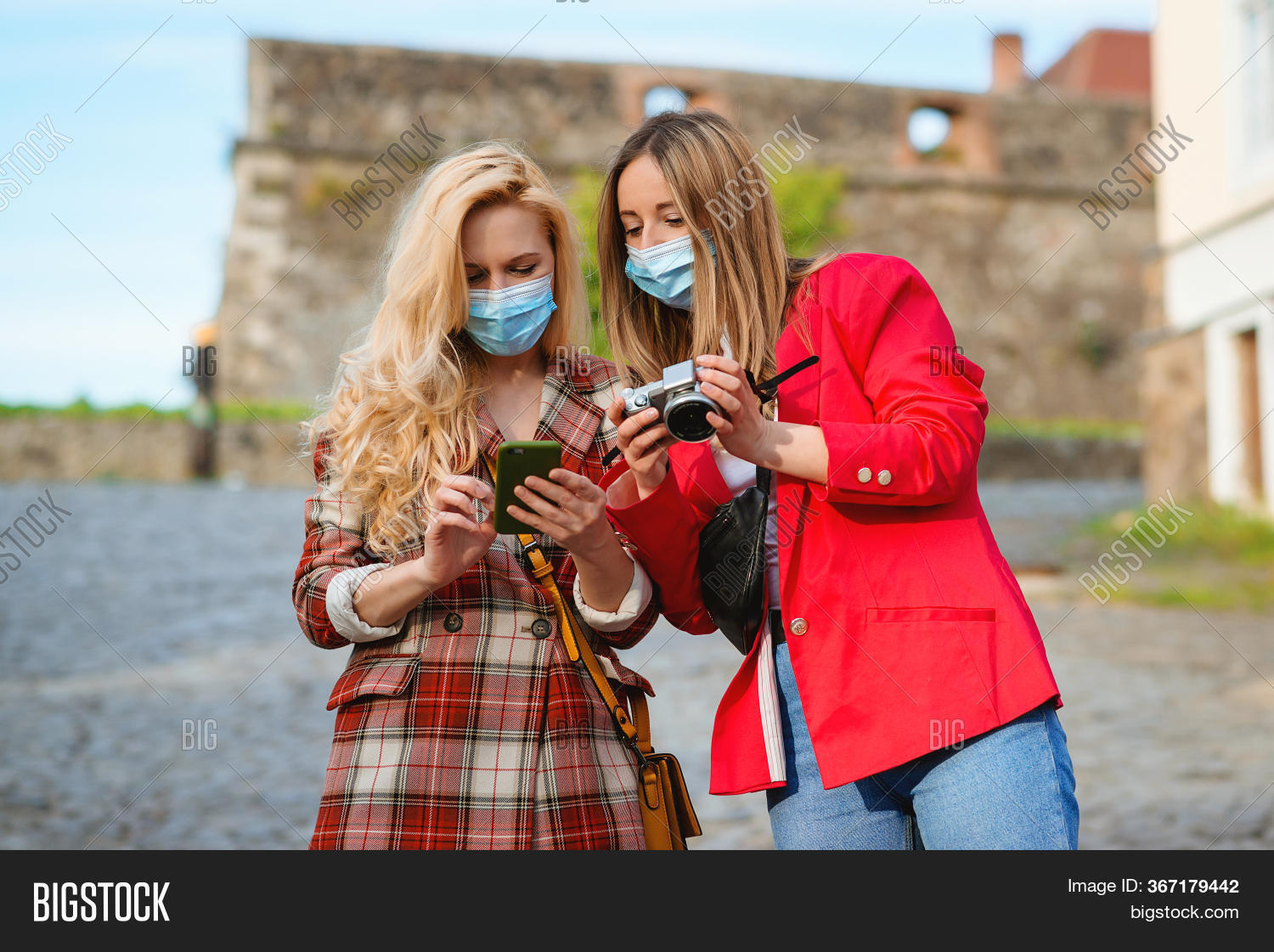 Happy Girls Traveling Image & Photo (Free Trial) | Bigstock