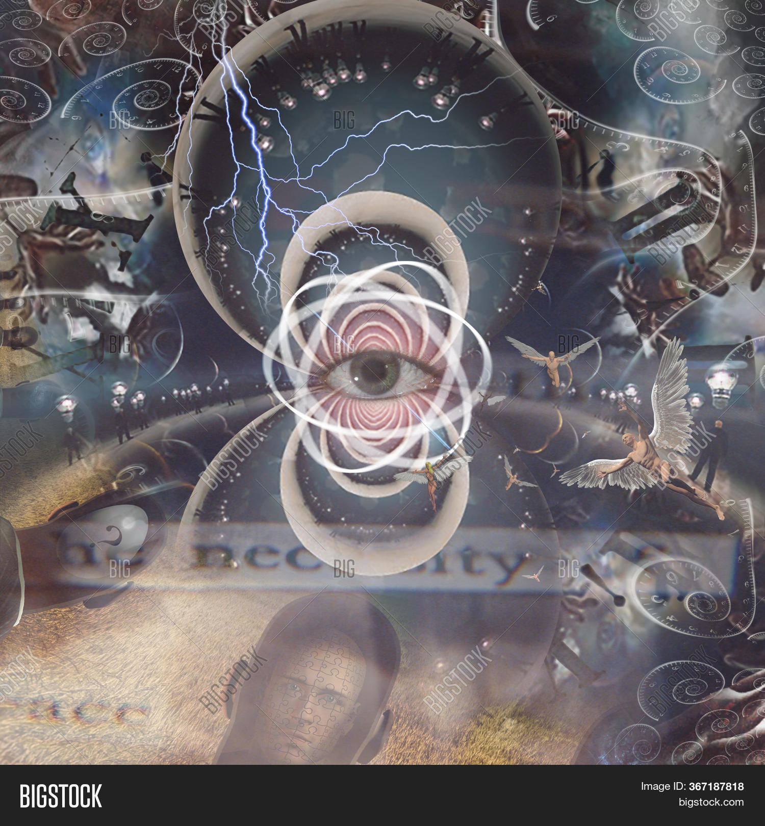Atomic Eye. Angels Image & Photo (Free Trial) | Bigstock