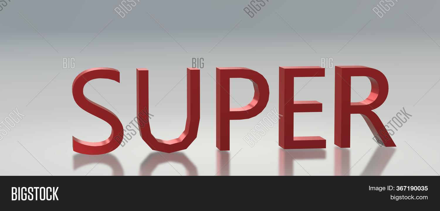 3d Super Sign. Image & Photo (Free Trial) | Bigstock