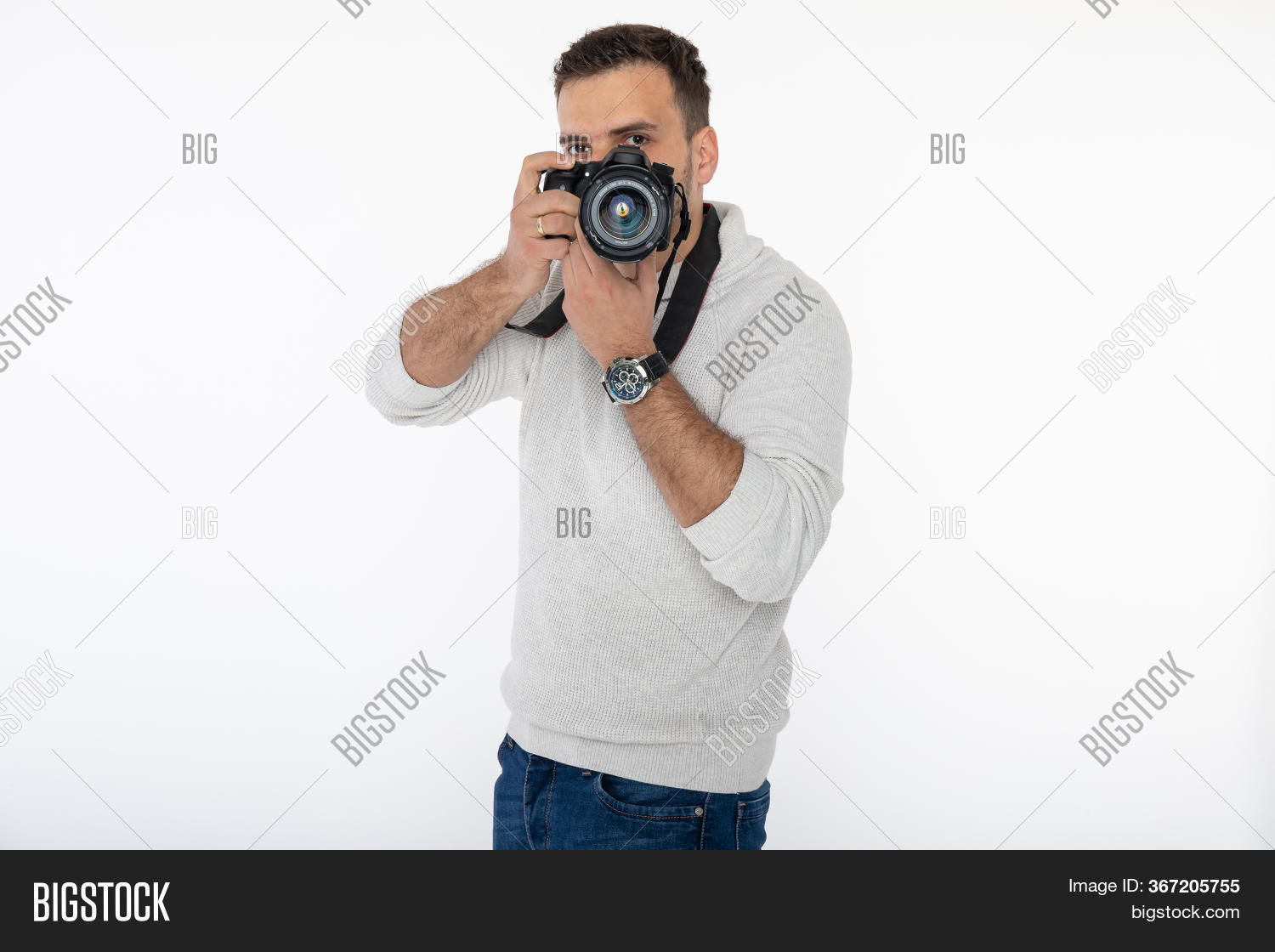 Photographer Looking Image & Photo (Free Trial) | Bigstock