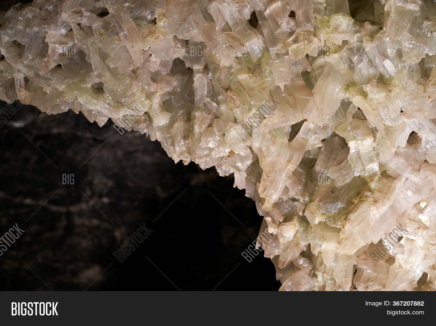 Gypsum Crystals Cave Image & Photo (Free Trial) | Bigstock