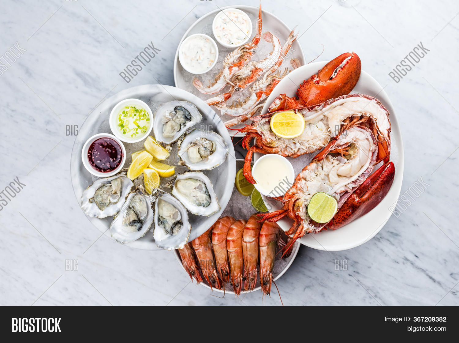 Mixed Fresh Seafood Image & Photo (Free Trial) | Bigstock