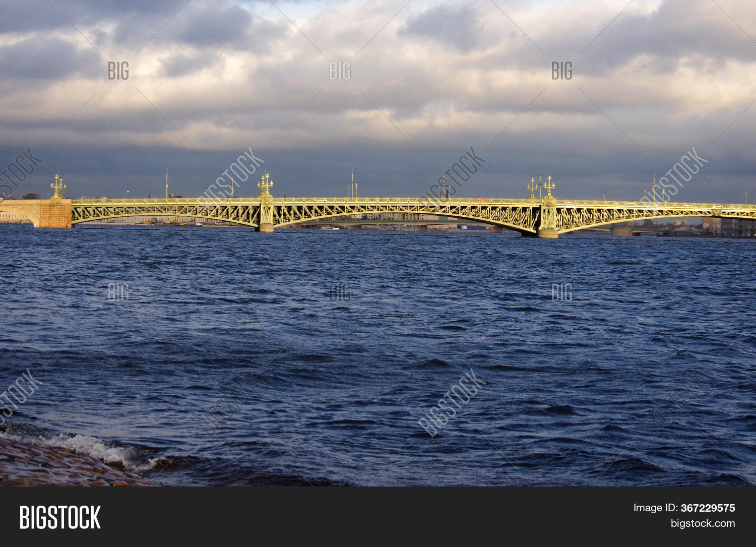 Trinity Bridge Neva Image & Photo (Free Trial) | Bigstock